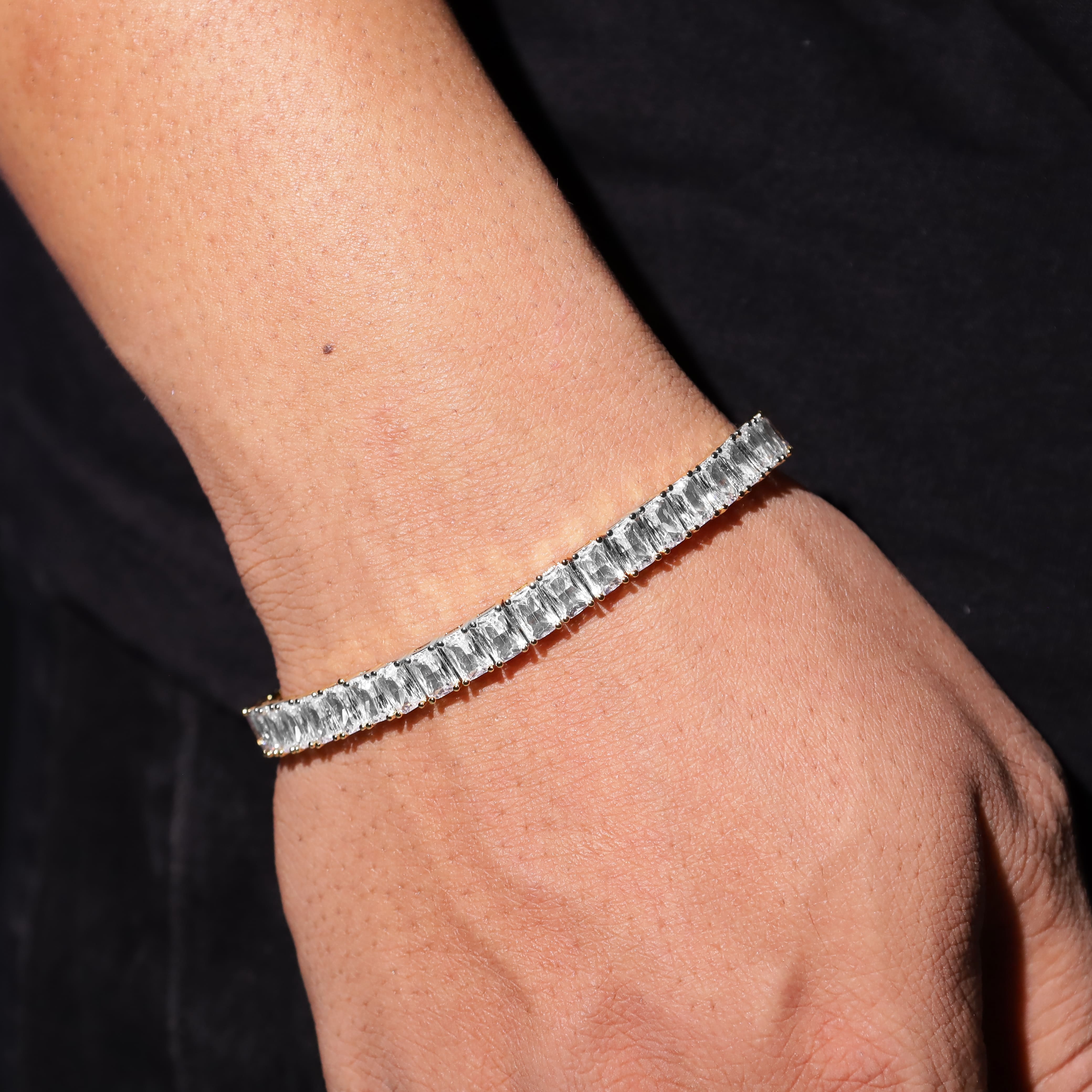 Bling Baguette Bracelet – Bling Mafia